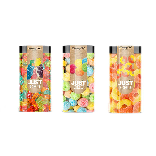 Just CBD 3000mg Gummies - 600g — Premier Vapes